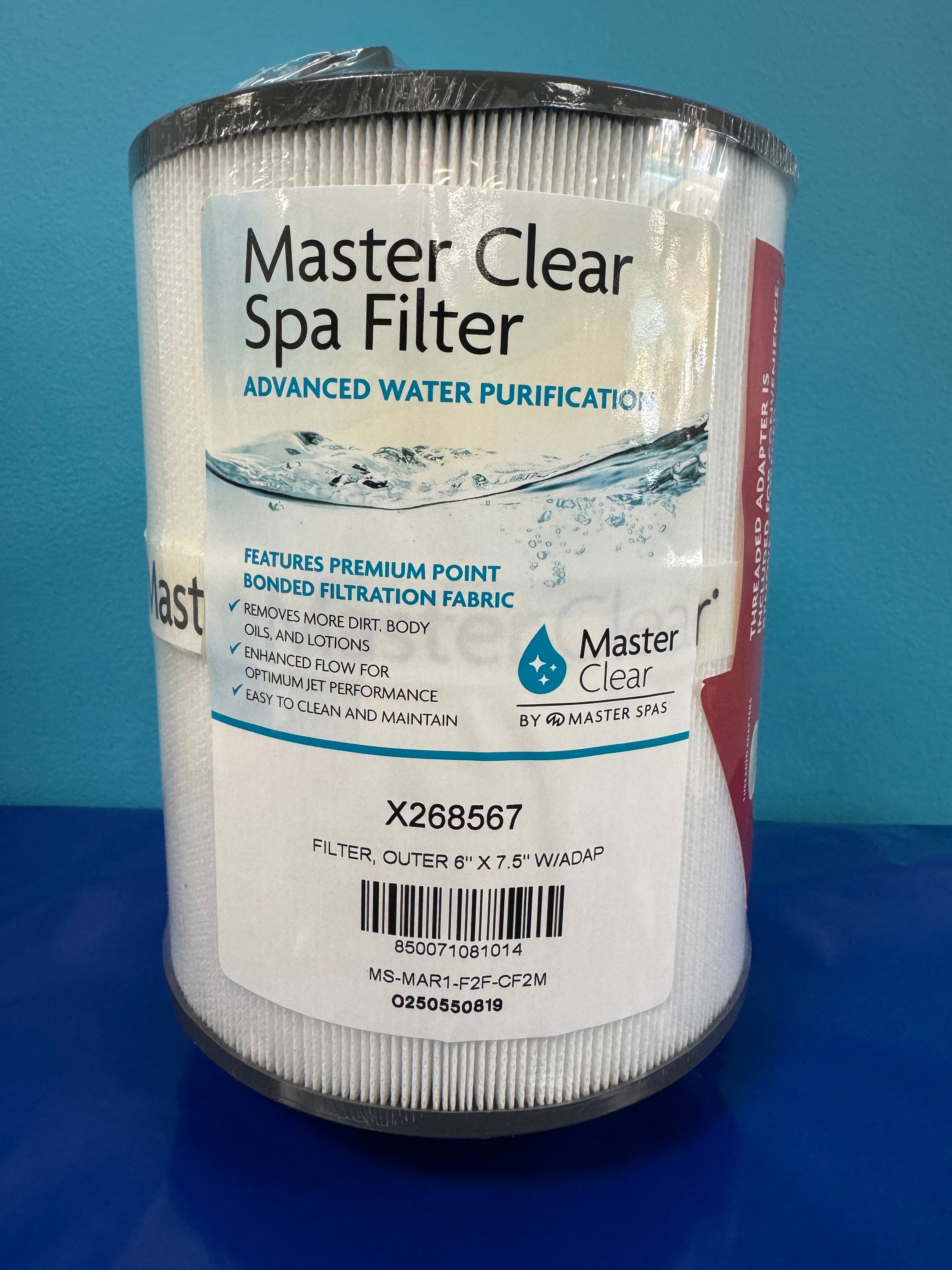 Outer Filter for Twilight spas, 2025 H2X swim spas & 2025 LH spas ...